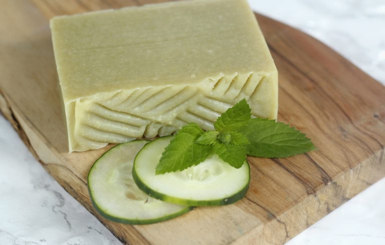 Homemade Cucumber Soap - Tweak and Tinker