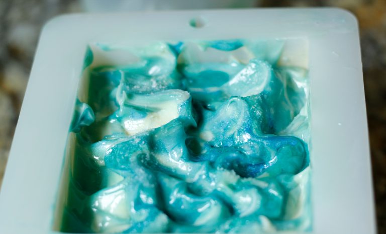 Sea Shore Cold Process Soap Using Real Sand - Tweak and Tinker